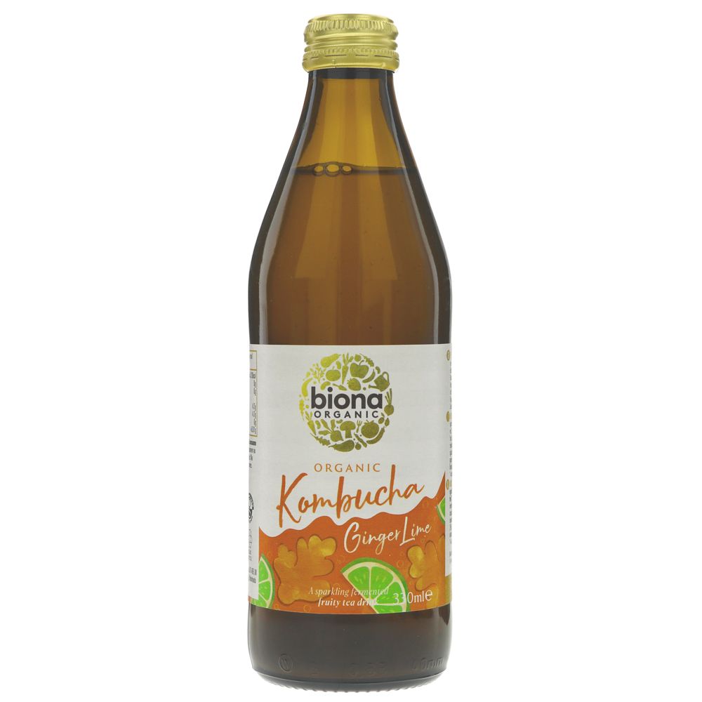 Kombucha, Ginger Lime – Grow Wild