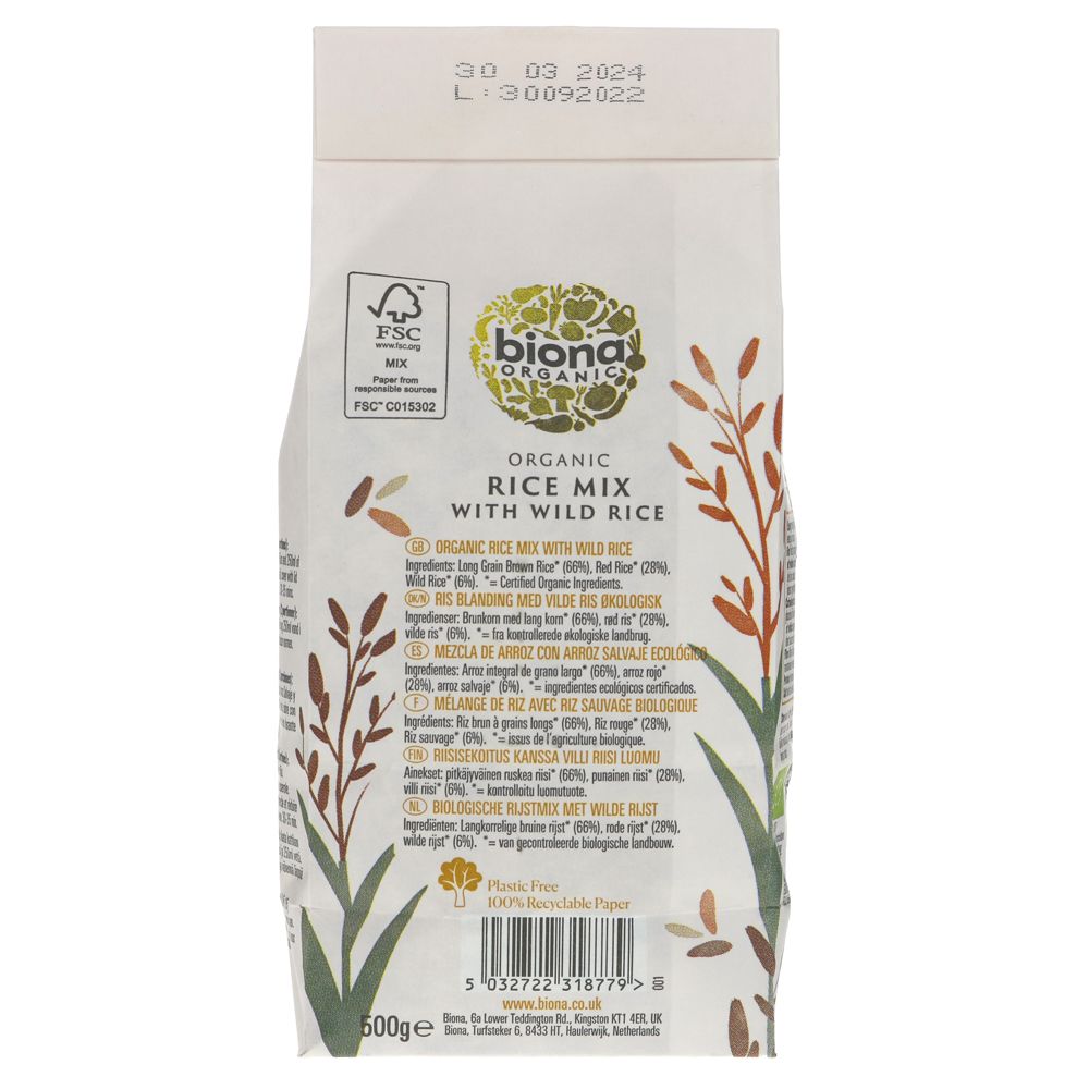 Rice, Rice Mix with Wild Rice – Grow Wild