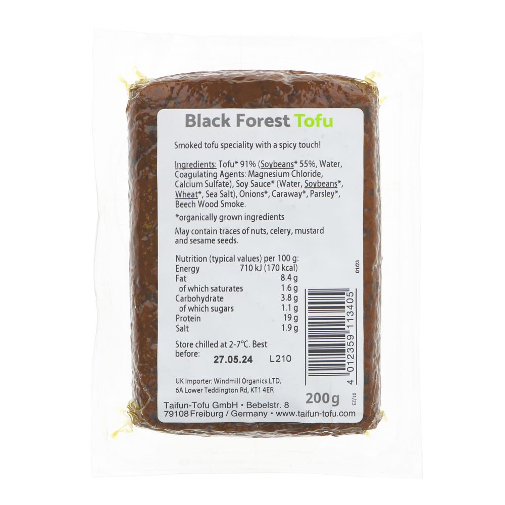 Tofu, Black Forest – Grow Wild