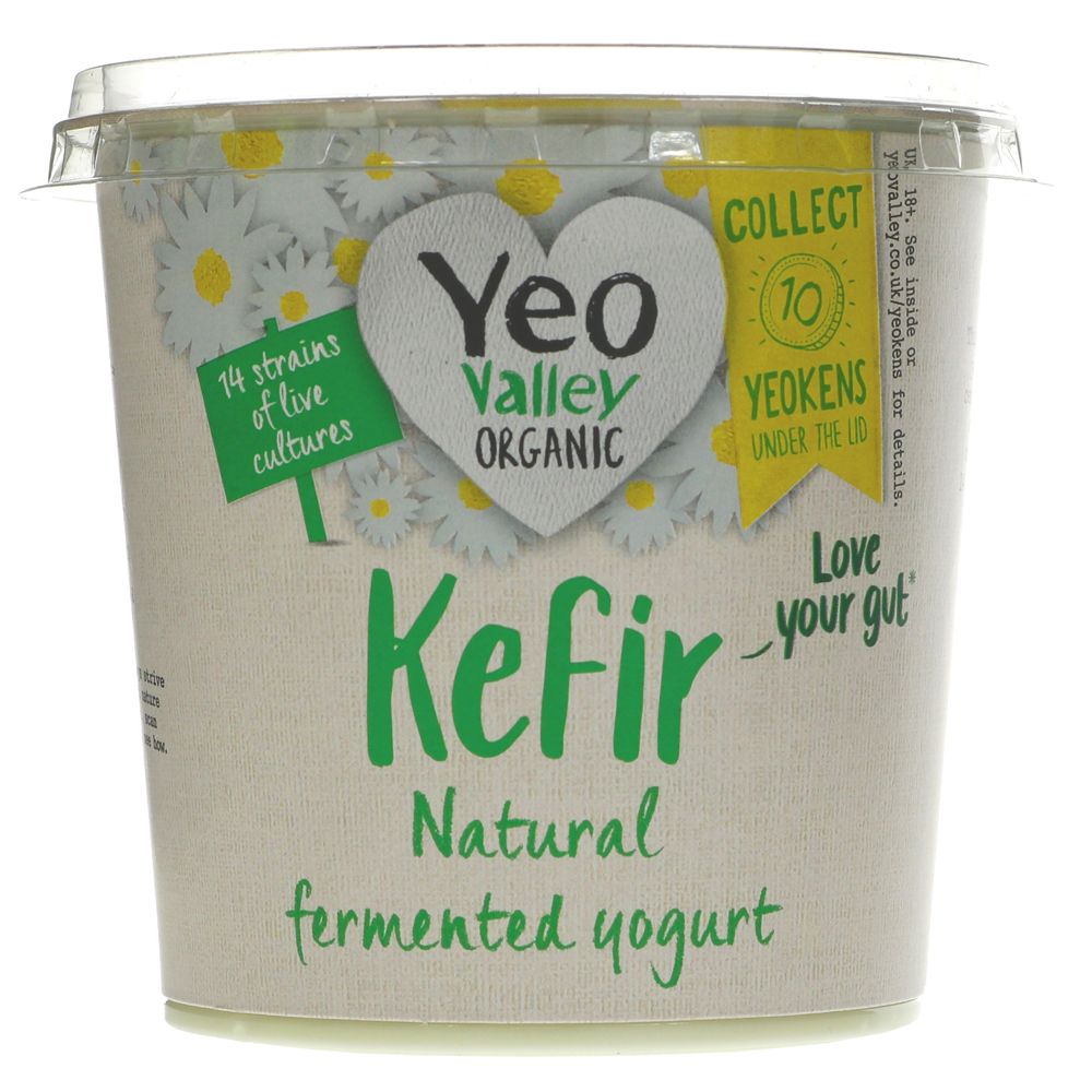 Kefir, Yeo Valley Natural 350g – Grow Wild