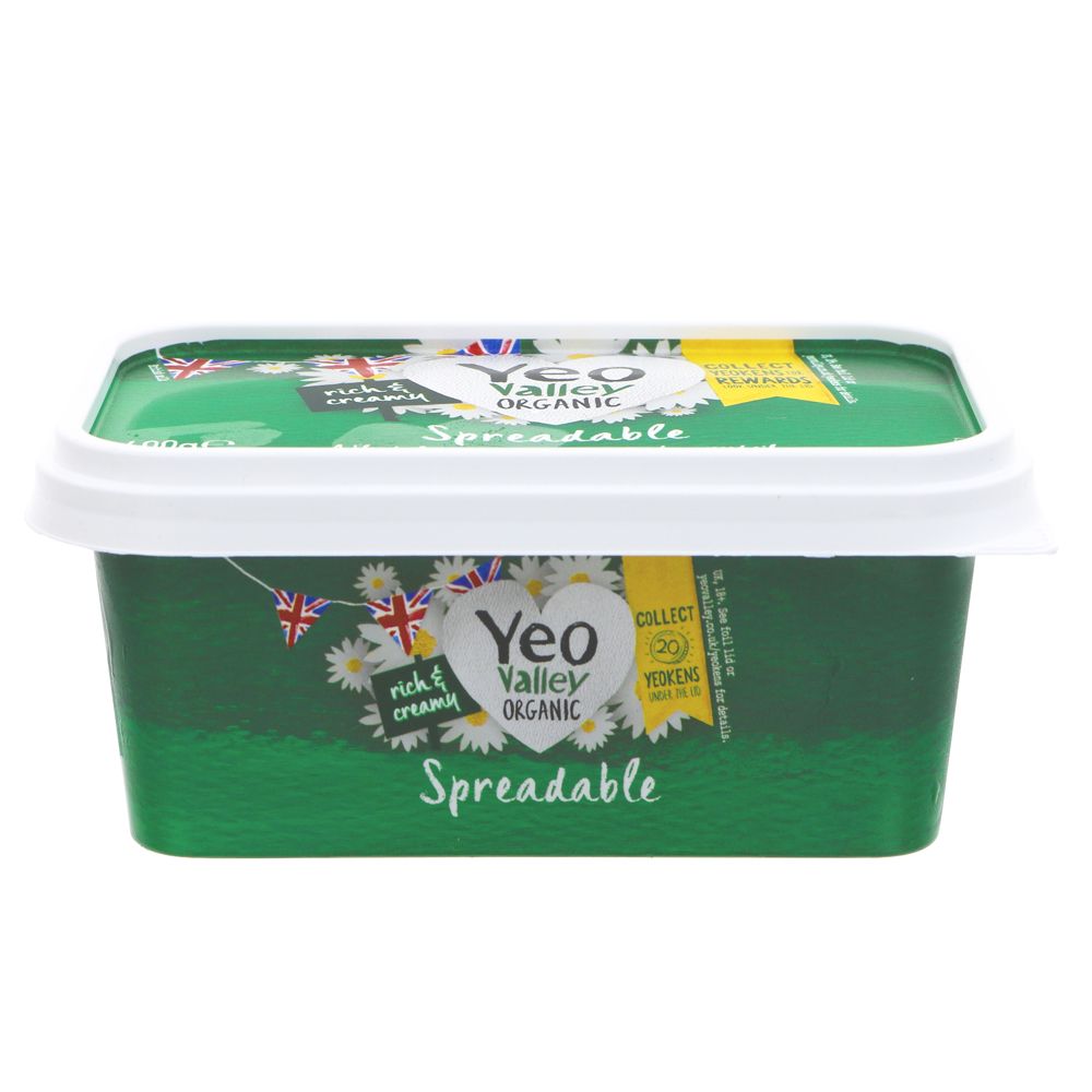 Butter, Spreadable, Yeo Valley Organic 400g – Grow Wild