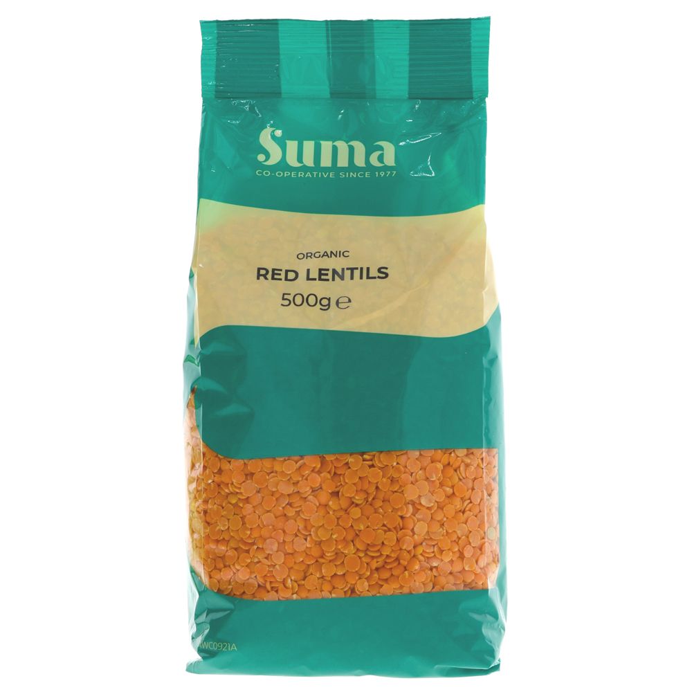 Lentils, Red 500g – Grow Wild