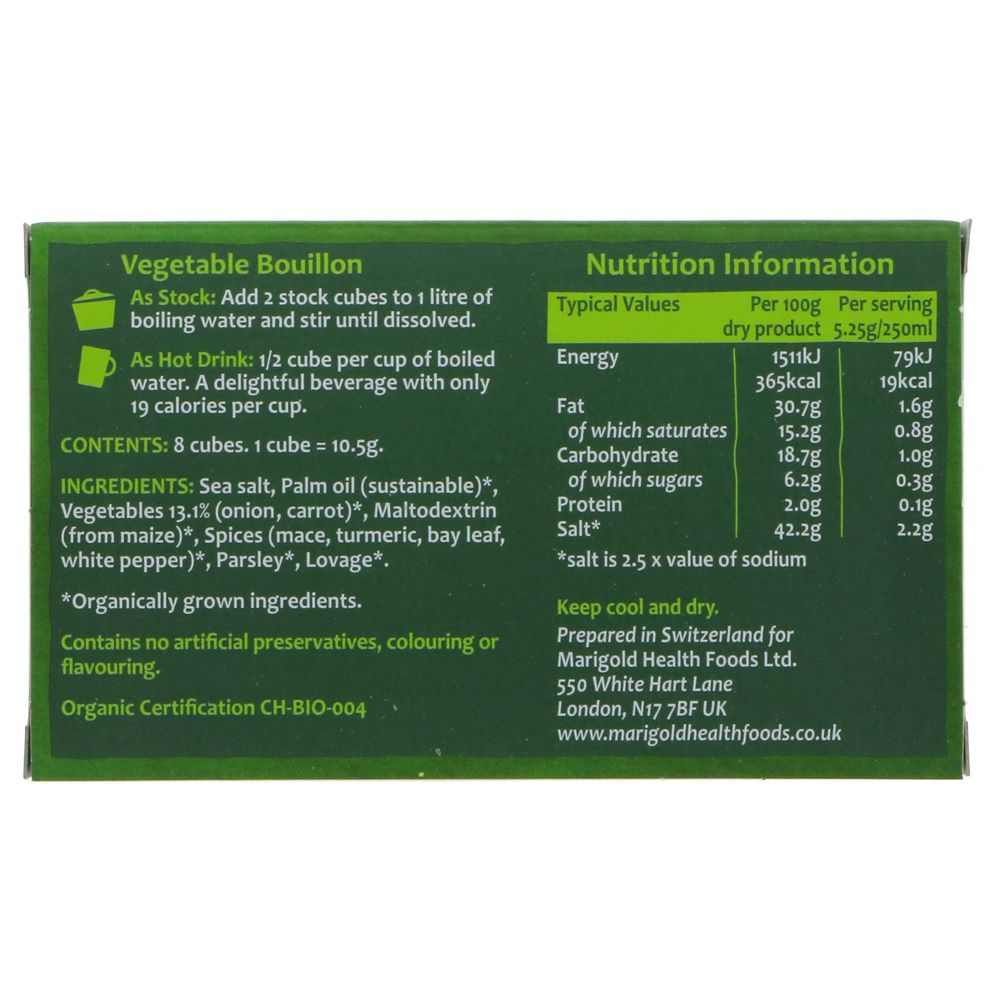 Bouillon Stock cubes – Grow Wild